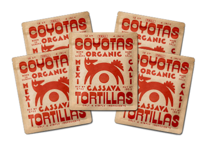 COYOTAS Organic Tortillas | Grain Free & Gluten Free
